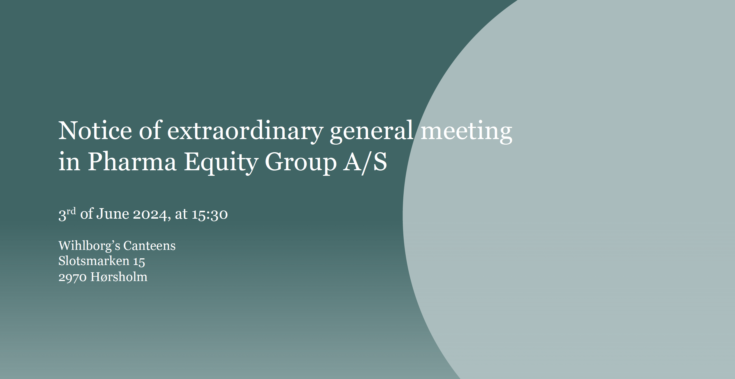 Pharma Equity Group